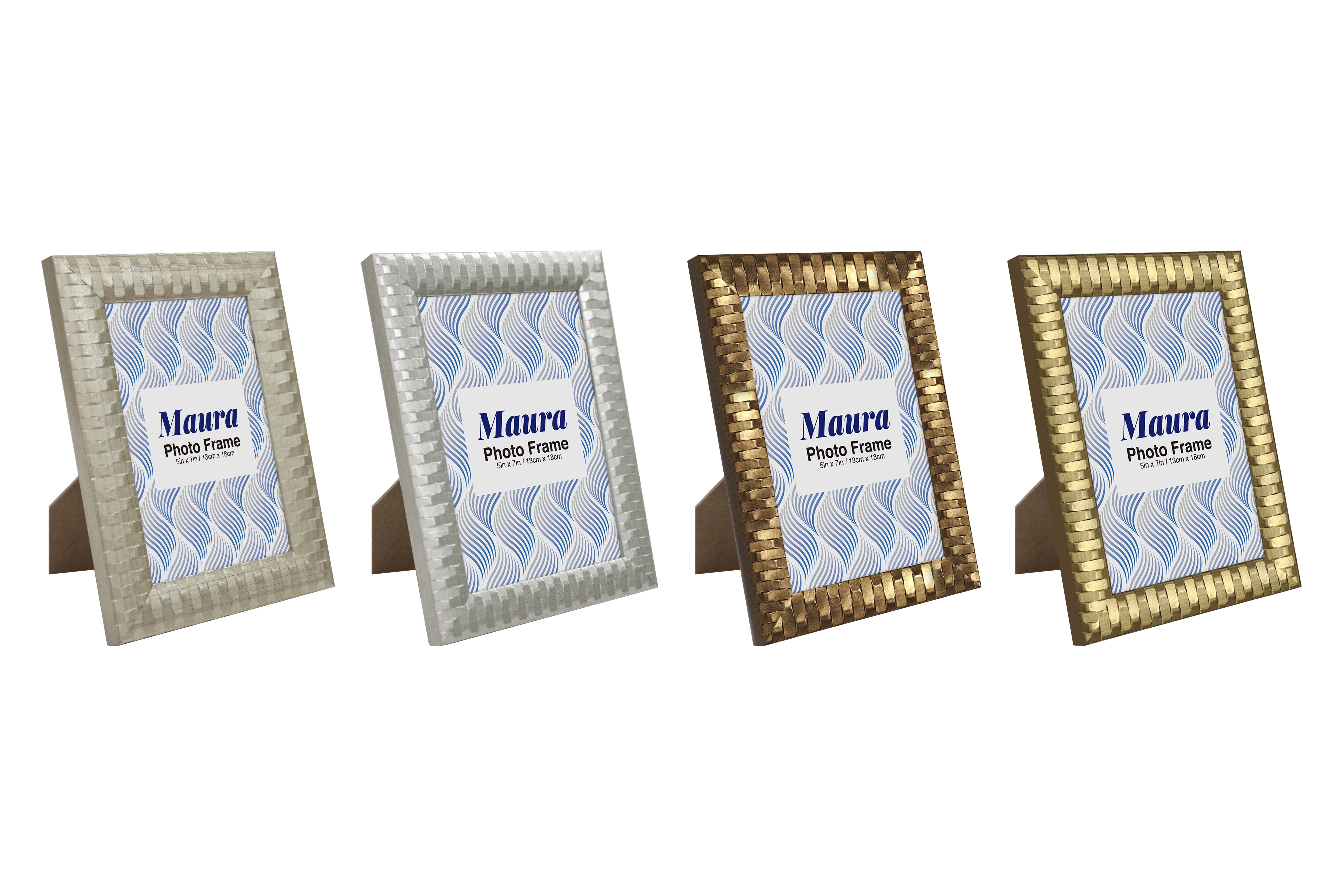 5x7 Maura Photo Frame - Assorted Colors – Kashi Home